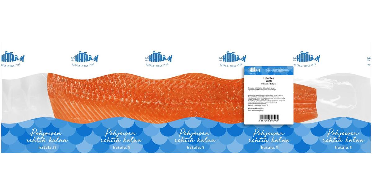 Hätälä Lohifilee B-leikattu n1kg | S-kaupat ruoan verkkokauppa