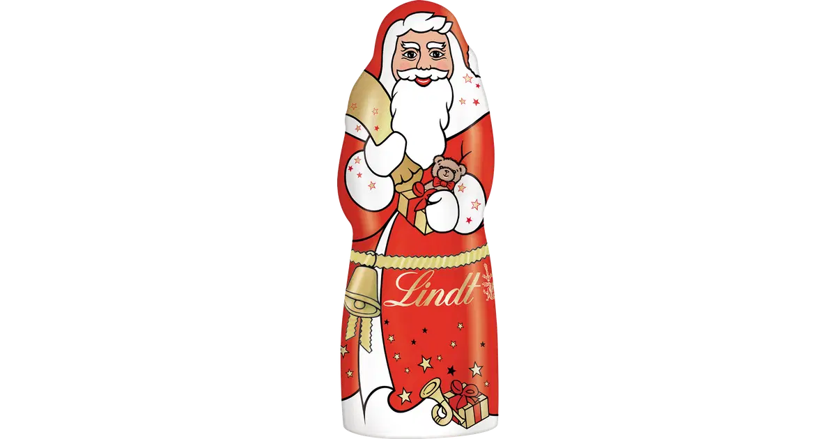 Lindt SANTA Claus Joulupukki maitosuklaakuvio 70g | S-kaupat ruoan ...