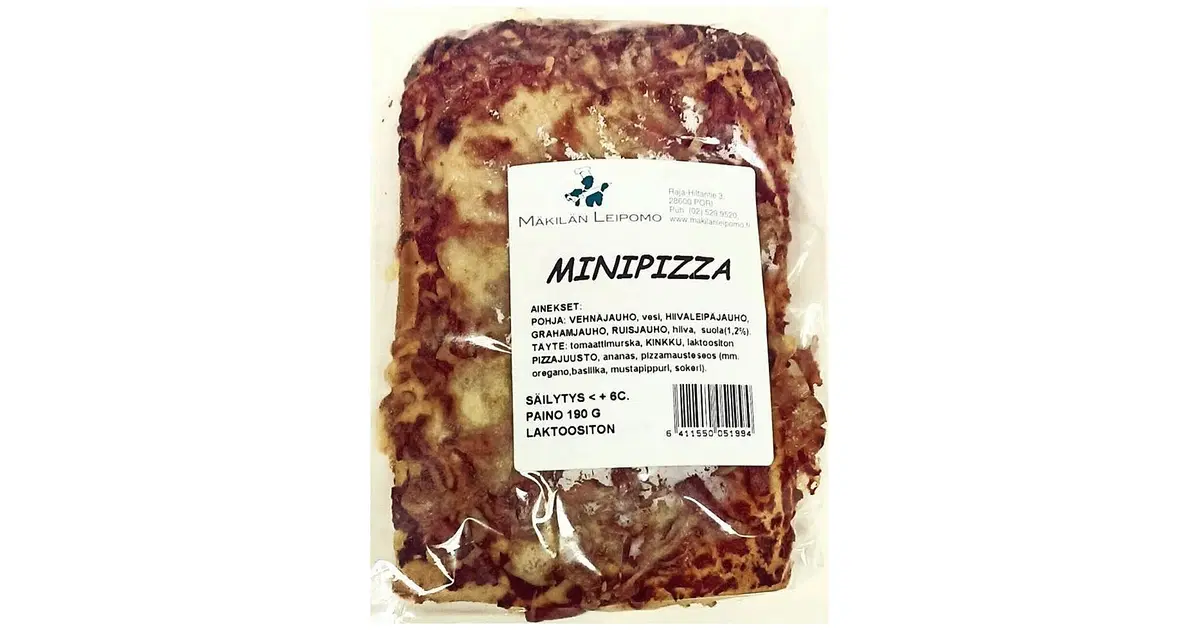 Mäkilän Leipomo pakattu minipizza 180 g | S-kaupat ruoan verkkokauppa
