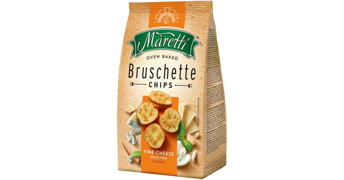 Maretti bruschetta-krõpsud juustuga 70g | Prisma | alati odavad hinnad ...