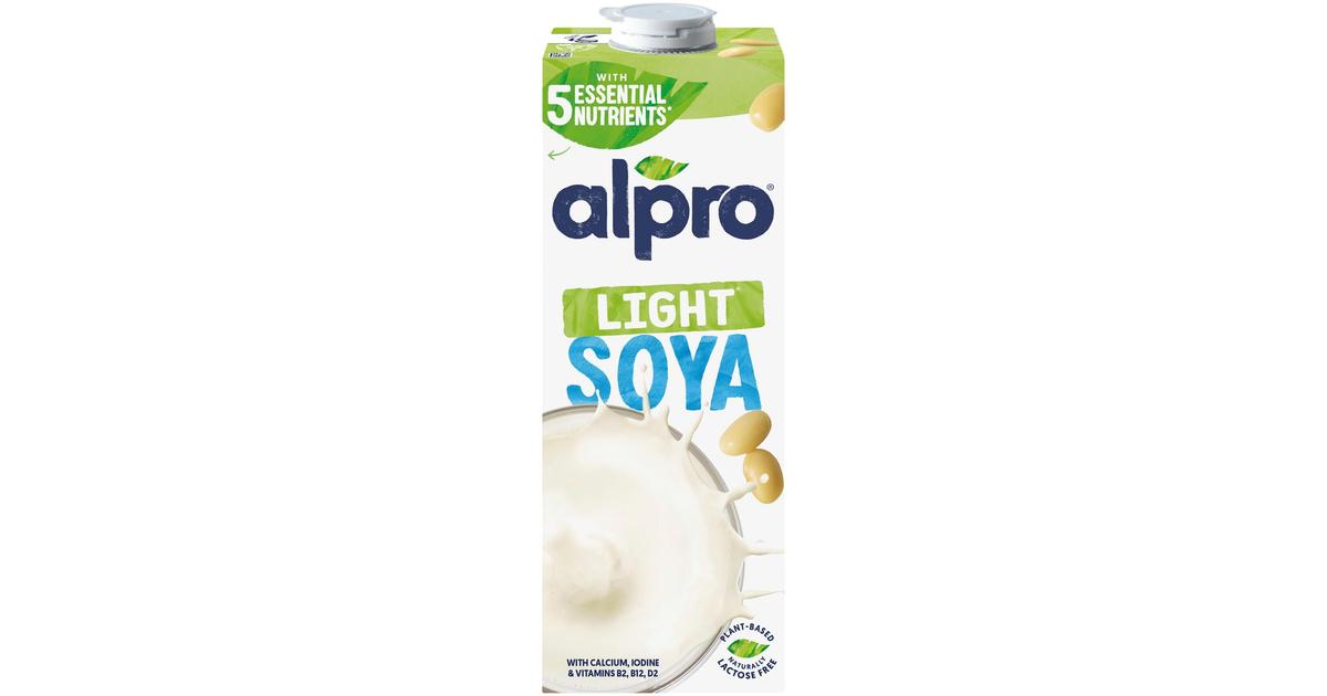 Alpro sojajook light 1,2%, 1 l | Prisma | alati odavad hinnad, telli ...