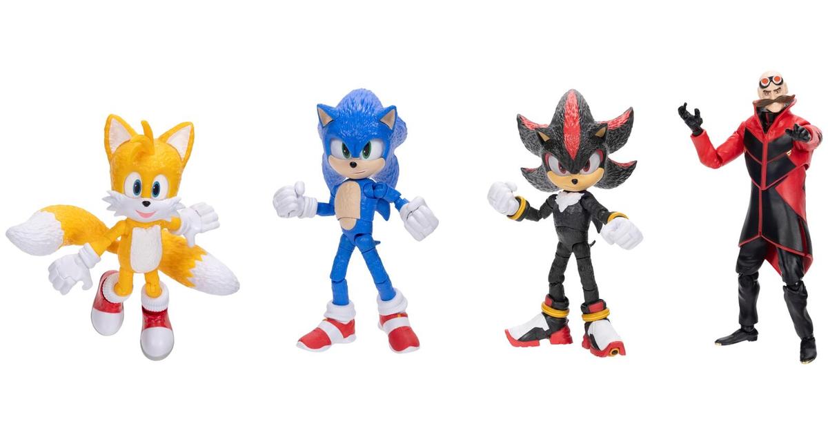 Sonic 3 movie - 5 figures - wave 1 | Prisma | alati odavad hinnad ...