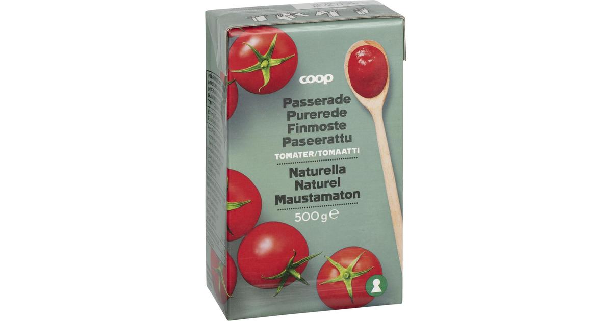 Coop paseerattu tomaatti 500 g | S-kaupat ruoan verkkokauppa