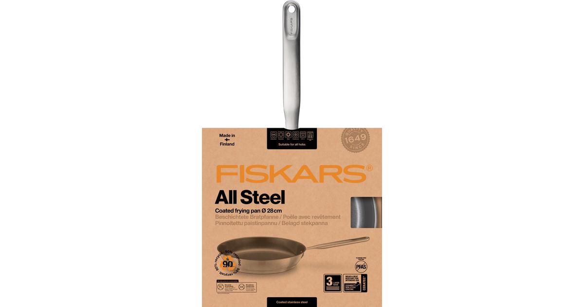 Fiskars paistinpannu All Steel 28cm | S-kaupat ruoan verkkokauppa