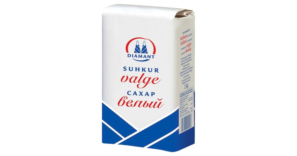 Diamant valge suhkur 1 kg OSTUPIIRANG 10 PAKKI | Prisma | alati odavad ...