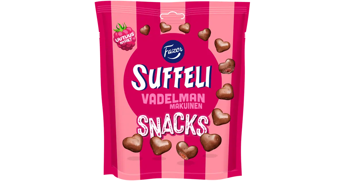 Fazer Suffeli Snacks Vaarika kommikott 140g | Prisma | alati odavad ...