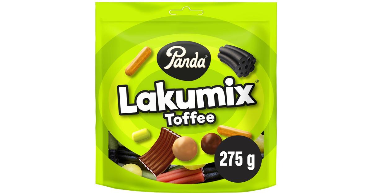 Panda LakuMix toffee lakritsisekoitus 275g | S-kaupat ruoan verkkokauppa