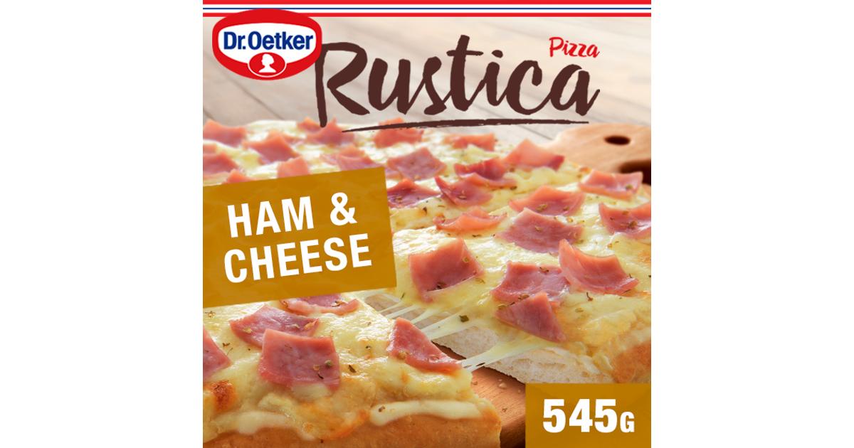 Dr. Oetker Rustica Ham & Cheese pakastepizza 545g | S-kaupat ruoan ...