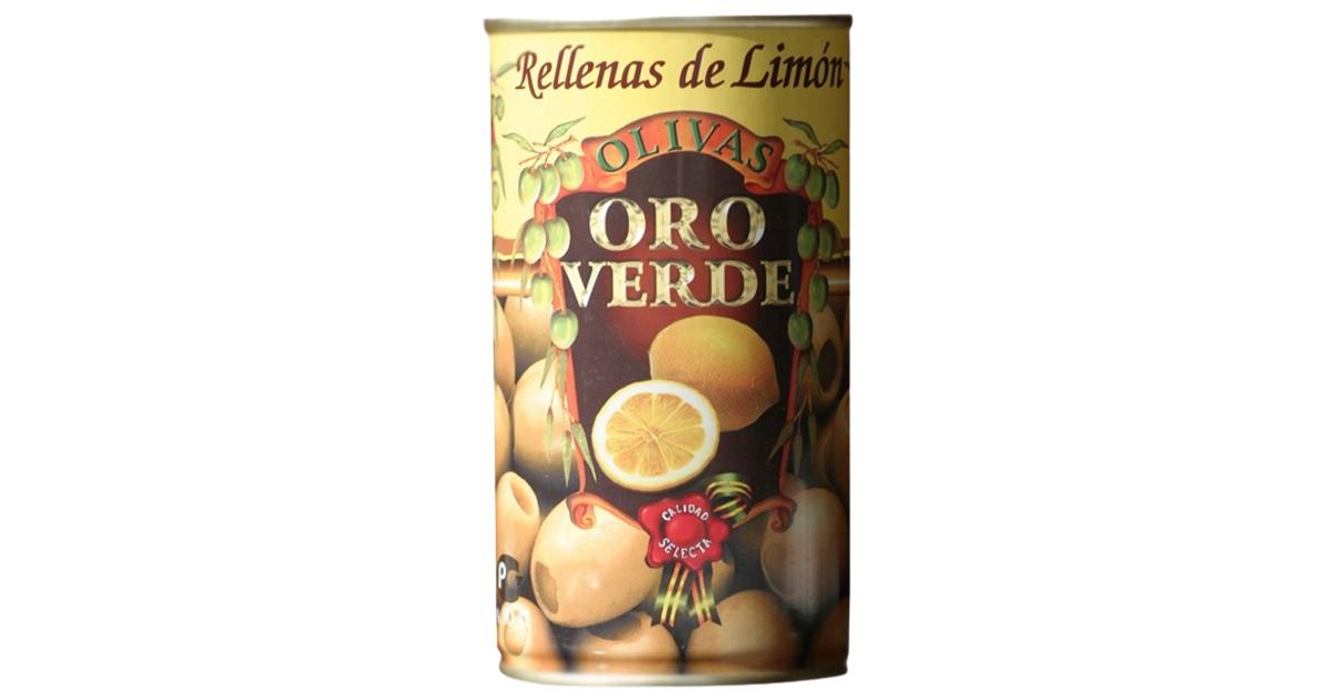 Oro verde rohelised oliivid sidrunitäidisega 350/150 g | Prisma | alati ...