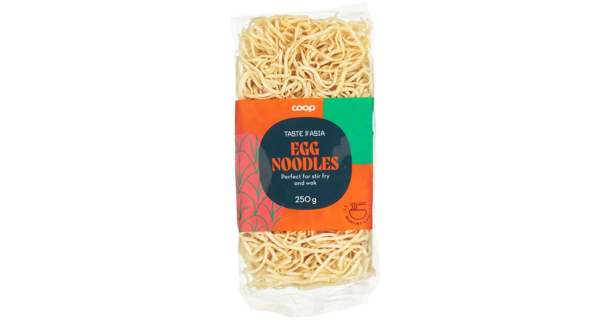 Coop Taste of Asia munanuudelit 250 g | S-kaupat ruoan verkkokauppa