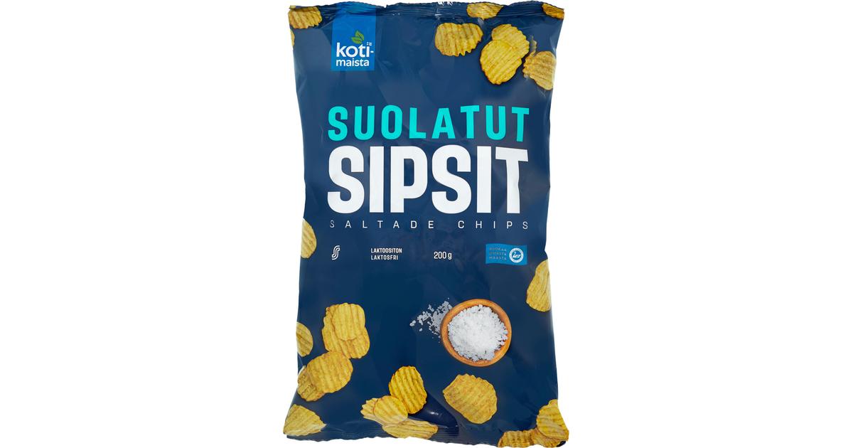 Kotimaista Suolatut sipsit 200g | S-kaupat ruoan verkkokauppa