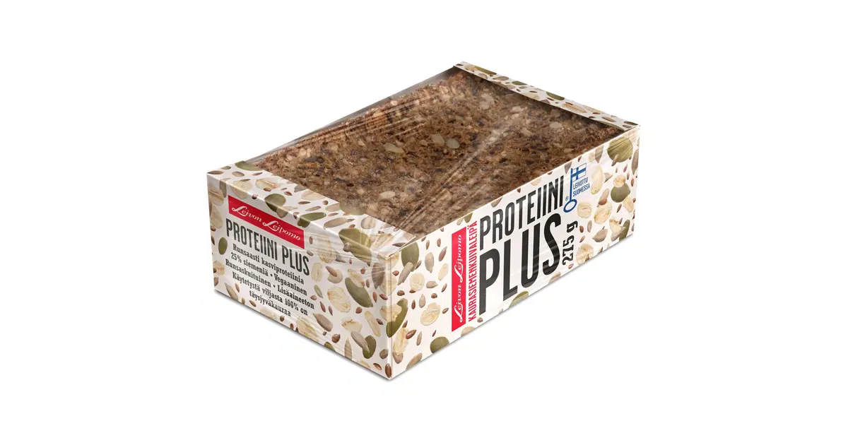 Leivon Leipomo Proteiini plus Kaurasiemenkuivaleipä 275g | S-kaupat ...