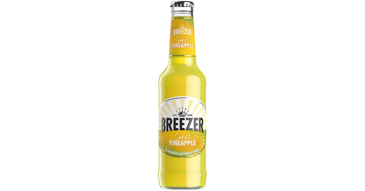 Breezer Pineapple juomasekoitus 4 % lasipullo 0,275 L | S-kaupat ruoan ...