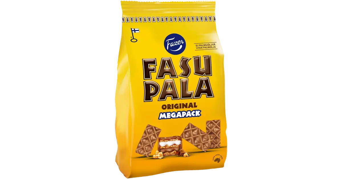 Fazer Fasupala Original Megapack vohvelikeksi 355g | S-kaupat ruoan ...