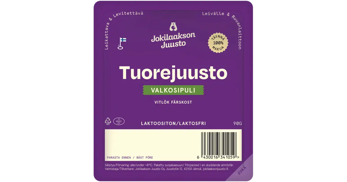Jokilaakson Juusto Tuorejuusto valkosipuli 90g | S-kaupat ruoan ...