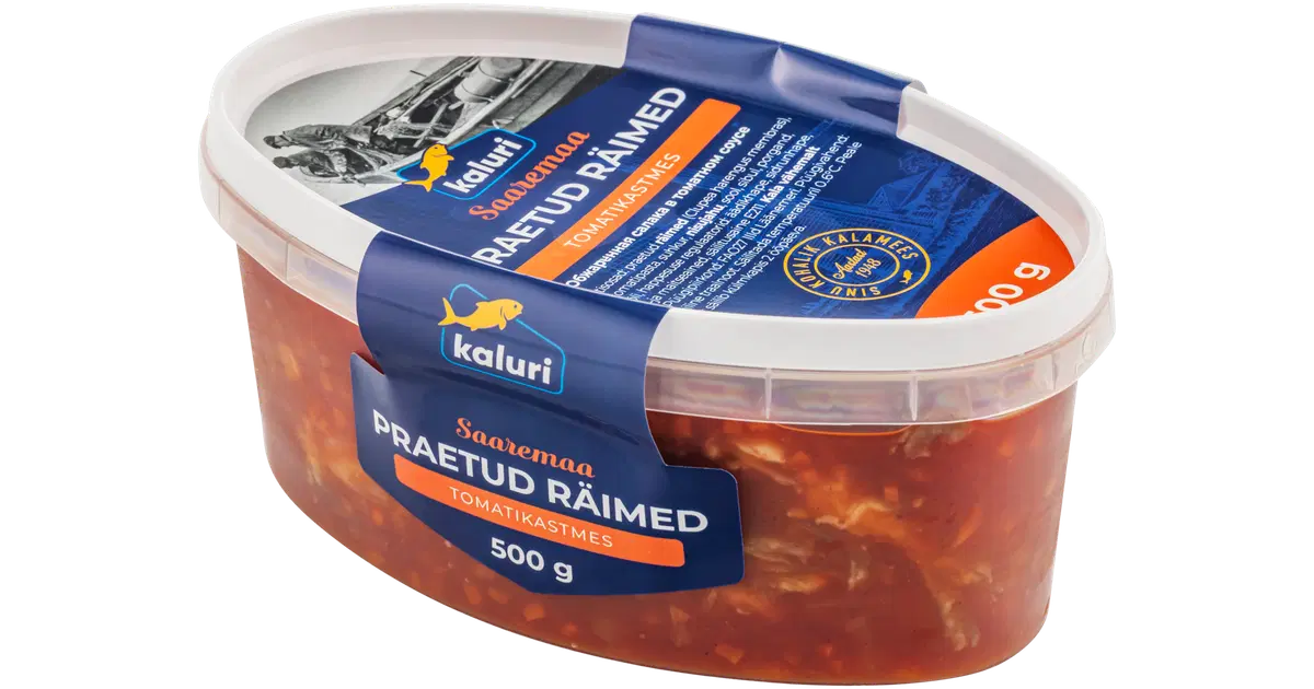 Kaluri Praetud Räimed Tomatikastmes 500G | Prisma | alati odavad hinnad ...