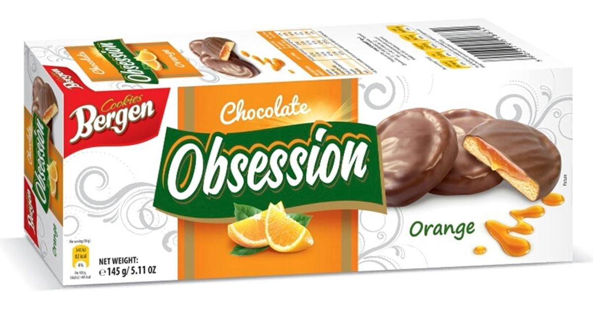 Bergen Obsession suklaakuorrutettu täytekeksi Orange 145g | S-kaupat ...