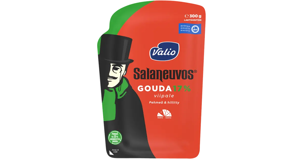 Valio Salaneuvos® gouda 17 % e300 g viipale | S-kaupat ruoan verkkokauppa