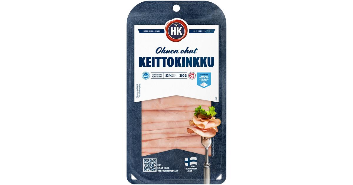 HK Ohuen ohut Keittokinkku 300 g | S-kaupat ruoan verkkokauppa