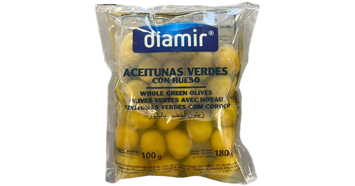 Diamir rohelised oliivid kividega plastikkotis 200gr | Prisma | alati ...