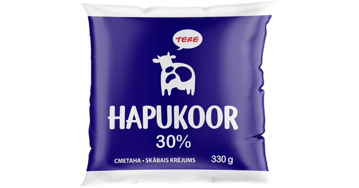 Hapukoor 30%, 330 g | Prisma | alati odavad hinnad, telli kaup otse koju