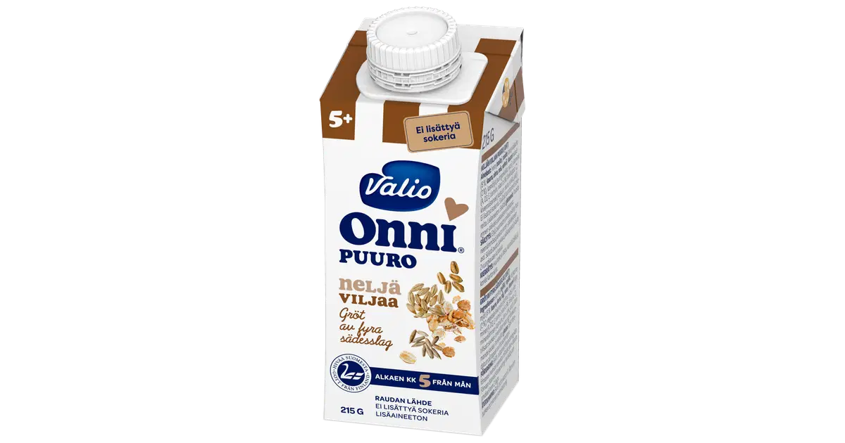 Valio Onni® neljän viljan puuro 215 g UHT (alk 5 kk) | S-kaupat ruoan ...