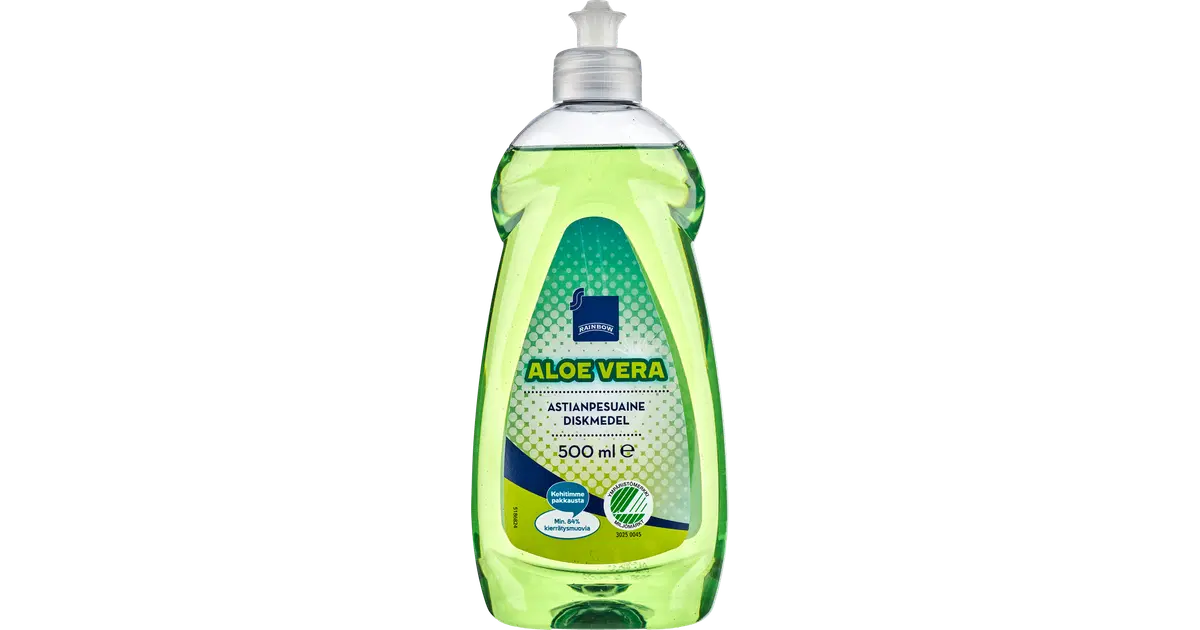 Rainbow Aloe Vera astianpesuaine 500 ml | S-kaupat ruoan verkkokauppa