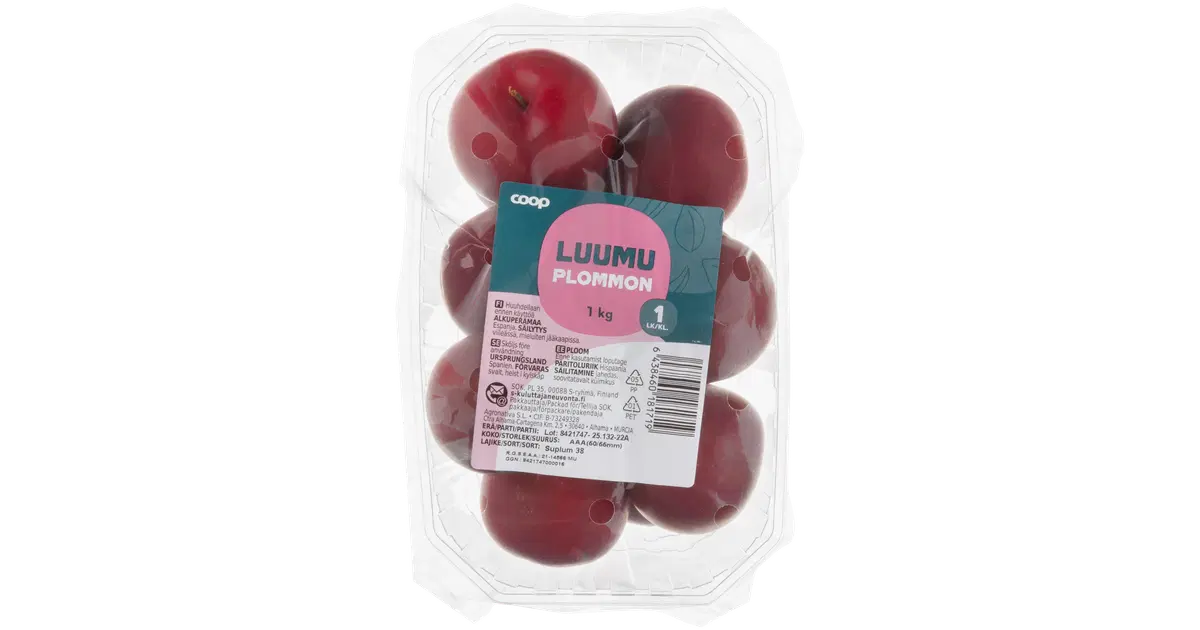 Coop luumu 1 kg | S-kaupat ruoan verkkokauppa