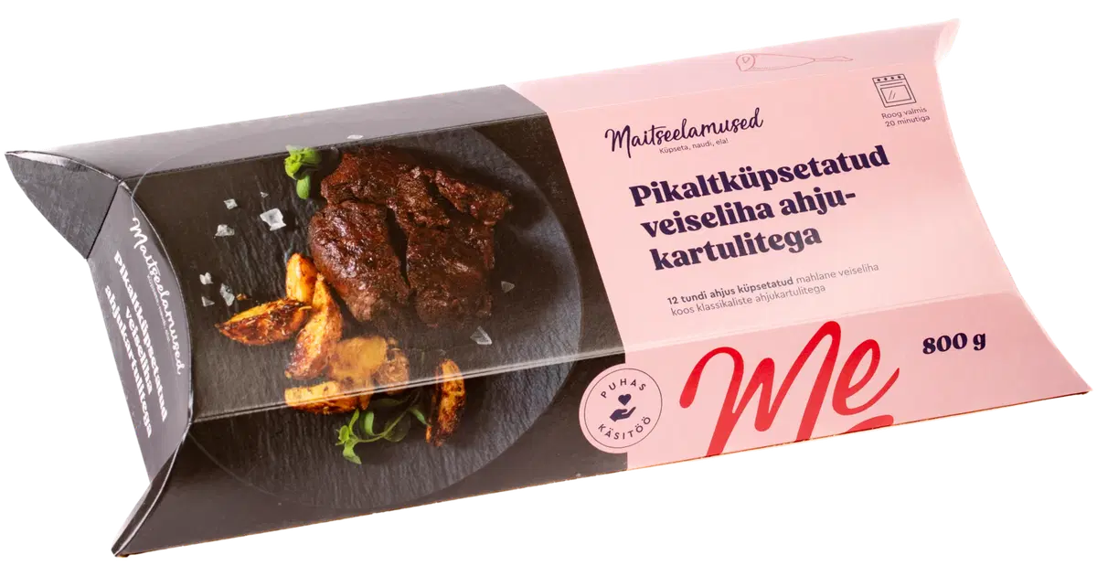 Maitseelamused Pikalt küpsetatud veiseliha ahjukartulitega 800 g ...