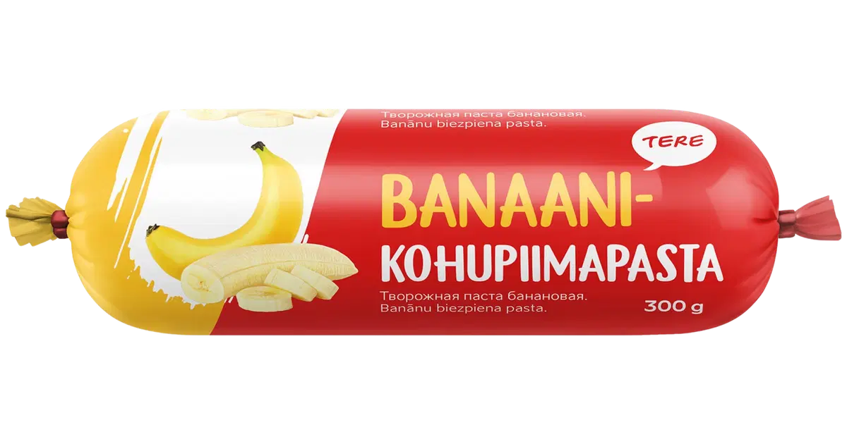 Tere Banaani kohupiimapasta, 300 g | Prisma | alati odavad hinnad ...