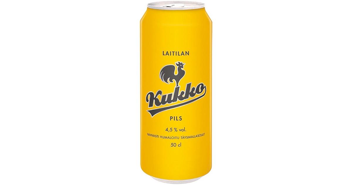 Laitilan Kukko Pils 4,5 til-% 0,5L olut | S-kaupat ruoan verkkokauppa