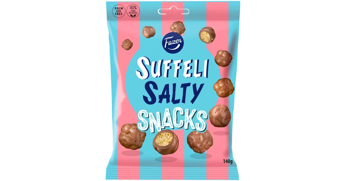 Fazer Suffeli Salty Snacks kommikott 140g | Prisma | alati odavad ...