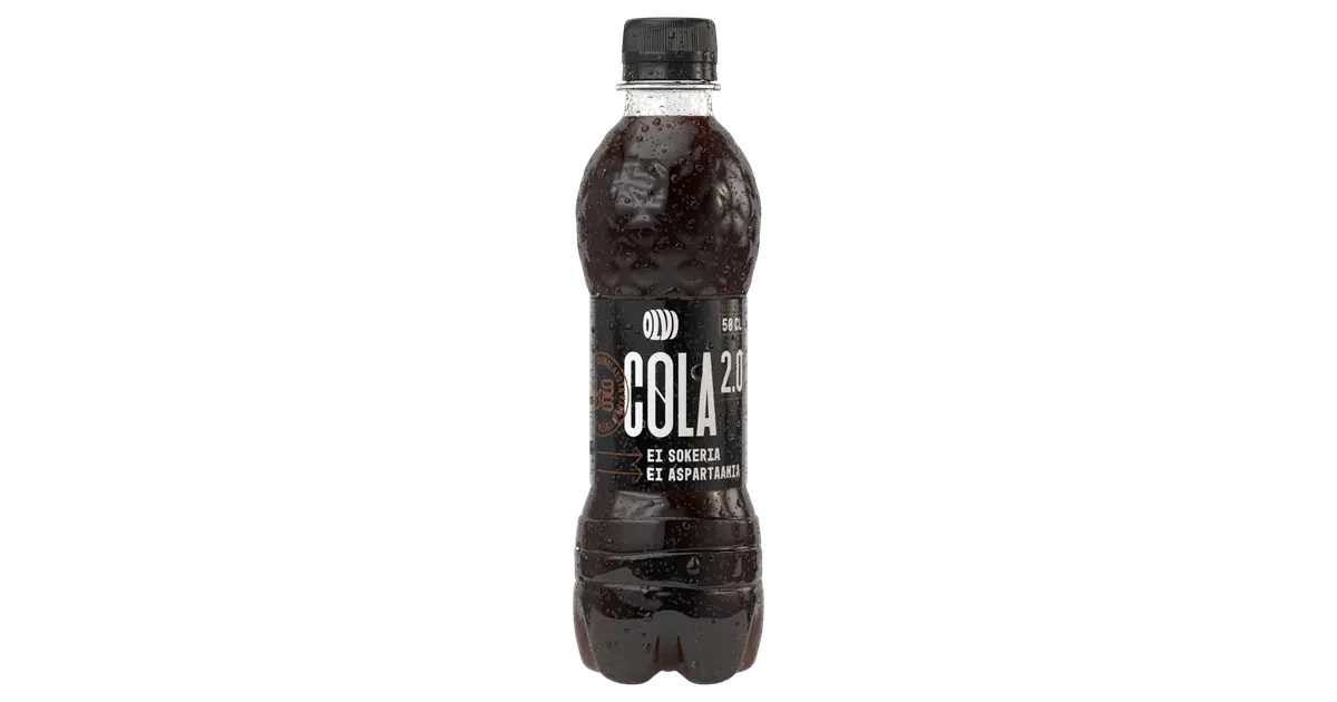 OLVI Cola 2.0 Sokeriton virvoitusjuoma 0,5 l kmp | S-kaupat ruoan ...