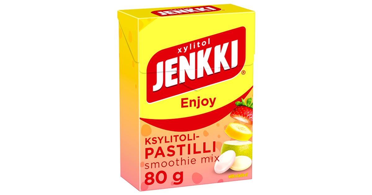 Jenkki Enjoy Smoothie mix ksylitolipastilli 80g | S-kaupat ruoan ...