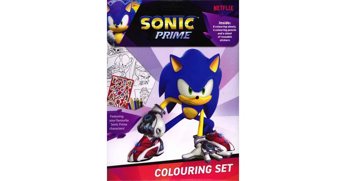 Sonic värvimiskomplekt | Prisma | alati odavad hinnad, telli kaup otse koju