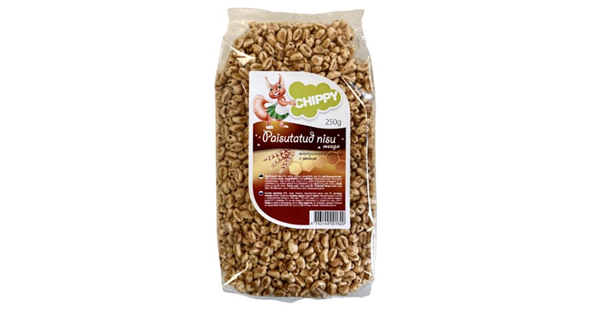 Chippy paisutatud nisu meega 250g | Prisma | alati odavad hinnad, telli ...