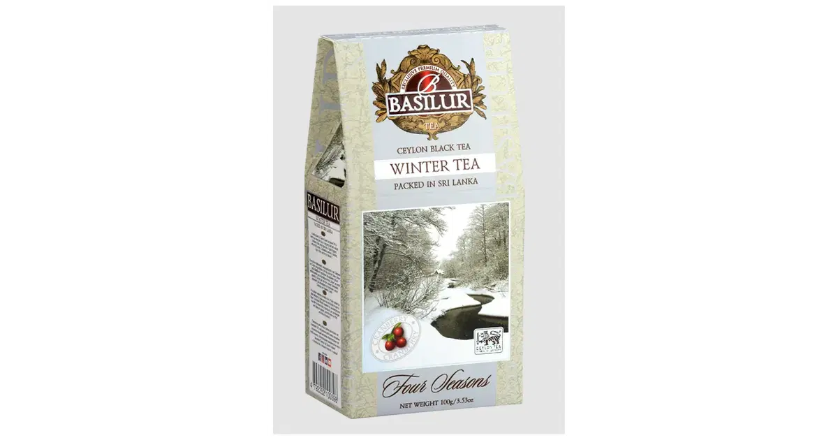 Basilur must tee 4 seasons Winter Tea purutee 100g | Prisma | alati ...