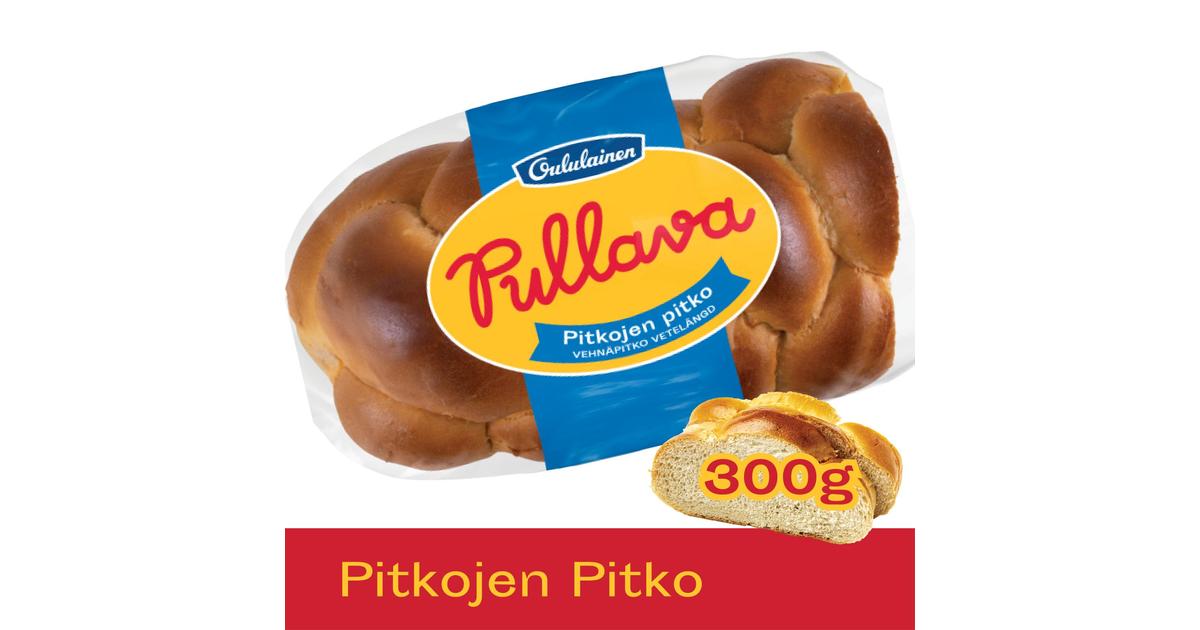 Oululainen Pullava Pitkojen Pitko 300g, vehnäpitko | S-kaupat ruoan ...