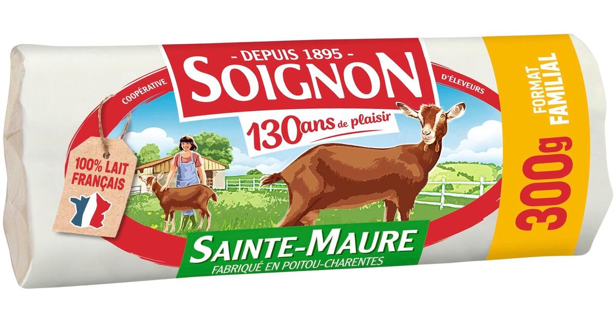 Soignon kypsytetty vuohenjuusto 300g | S-kaupat ruoan verkkokauppa