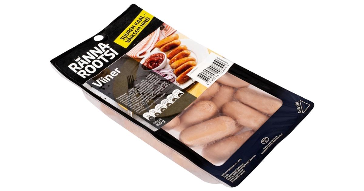 Rannarootsi Rannarootsi Viiner 400 G | Prisma | alati odavad hinnad ...