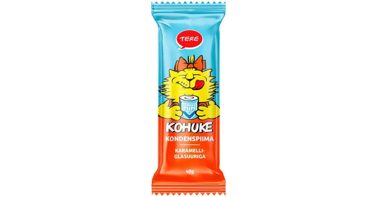Tere Kohuke kondenspiima ja karamelliglasuuriga 40 g | Prisma | alati ...