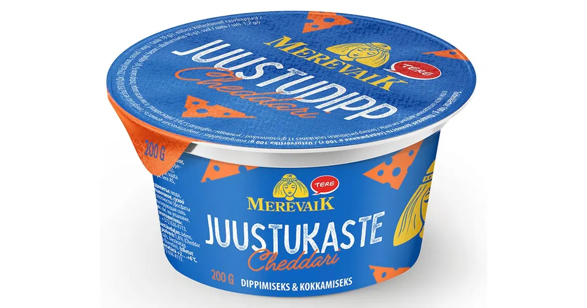 Merevaik Cheddari juustudipp, 200 g | Prisma | alati odavad hinnad ...