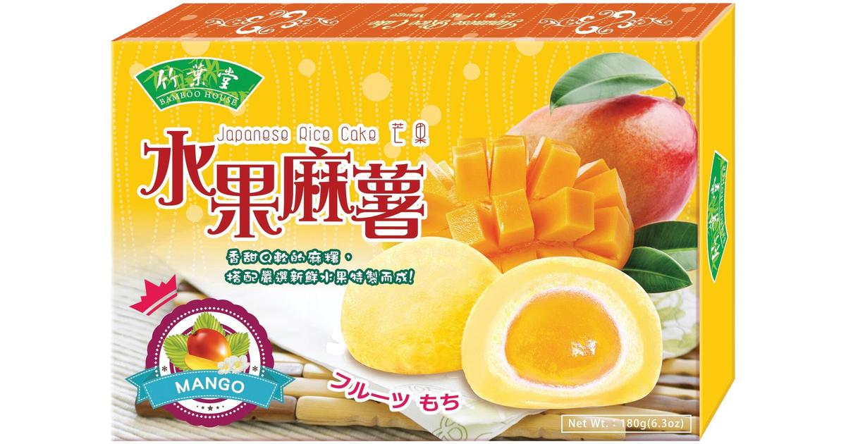 Bamboo house Mochi mango ja vaahtokarkki 180g | S-kaupat ruoan verkkokauppa