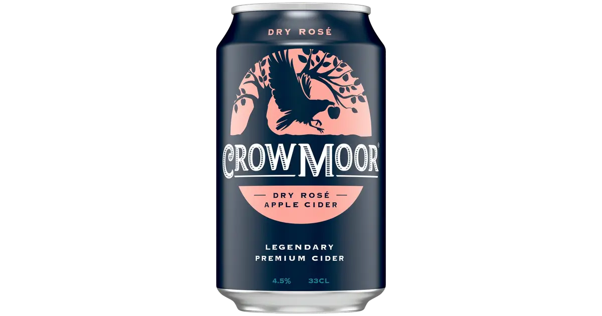 Crowmoor Dry Rosé siideri 4,5 % tlk 0,33 L | S-kaupat ruoan verkkokauppa