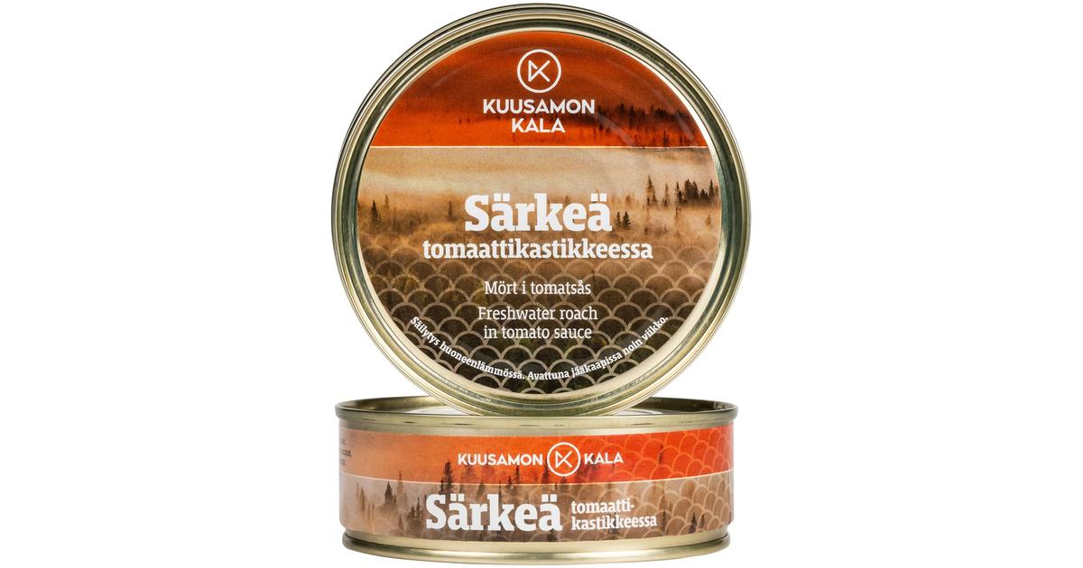 Kuusamon kala Särkeä tomaattikastikkeessa 190/170g | S-kaupat ruoan verkkokauppa