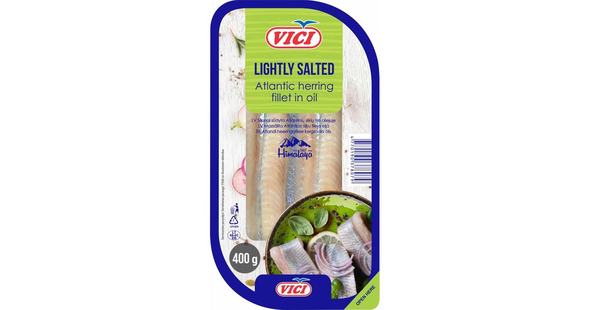Heeringafilee kergsoola õlis 400 g | Prisma | alati odavad hinnad, telli kaup otse koju