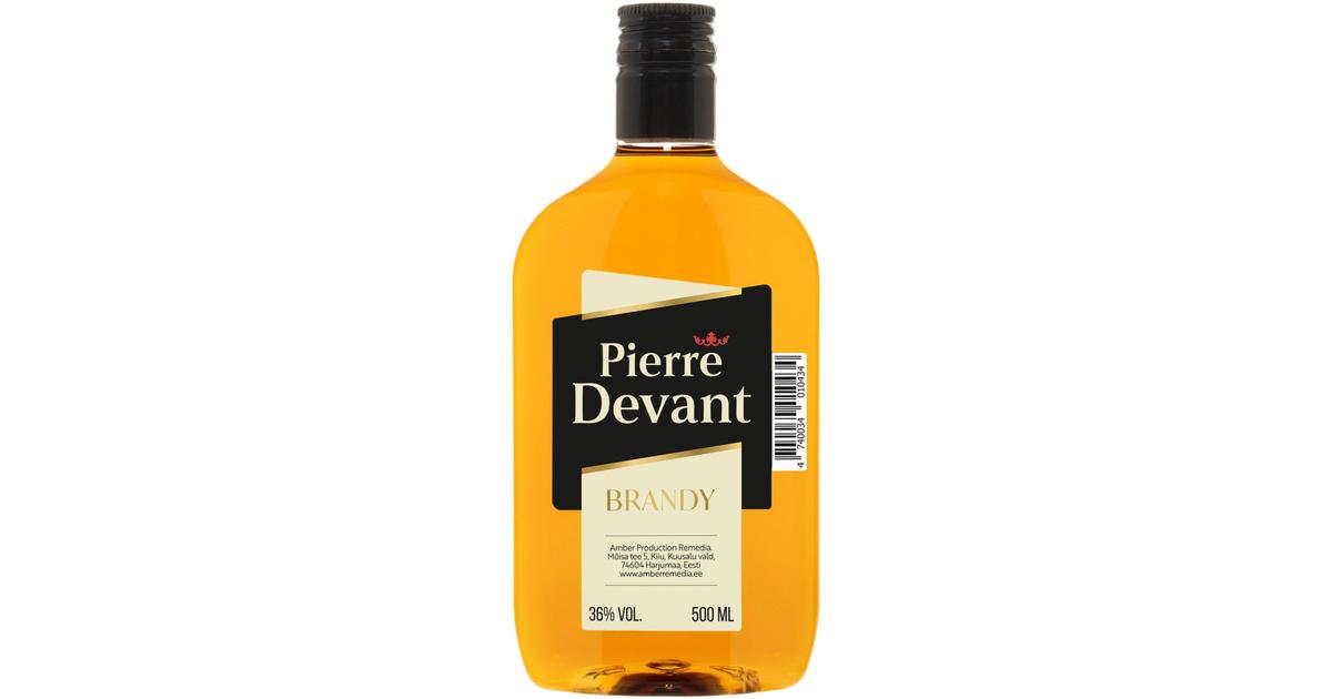 Pierre Devant Brandy 36%vol 500ml | Prisma | alati odavad hinnad, telli ...