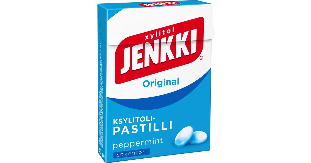 Jenkki Original Peppermint ksylitolipastilli 50g | S-kaupat ruoan ...