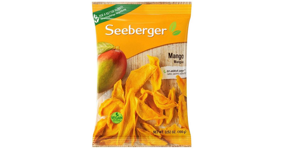 Seeberger kuivattu mango 100g | S-kaupat ruoan verkkokauppa
