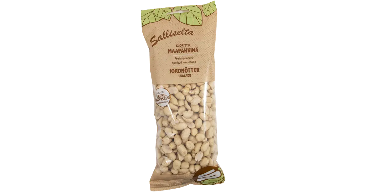 Salliselta Maapähkinä kuorittu 250g | S-kaupat ruoan verkkokauppa